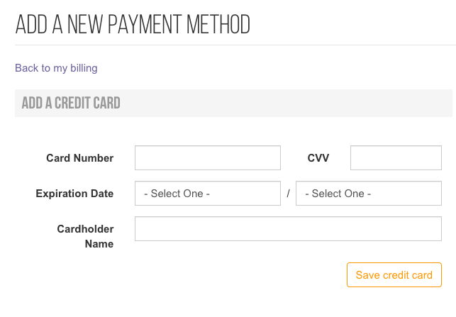 How do I manage my credit card information? – Devex